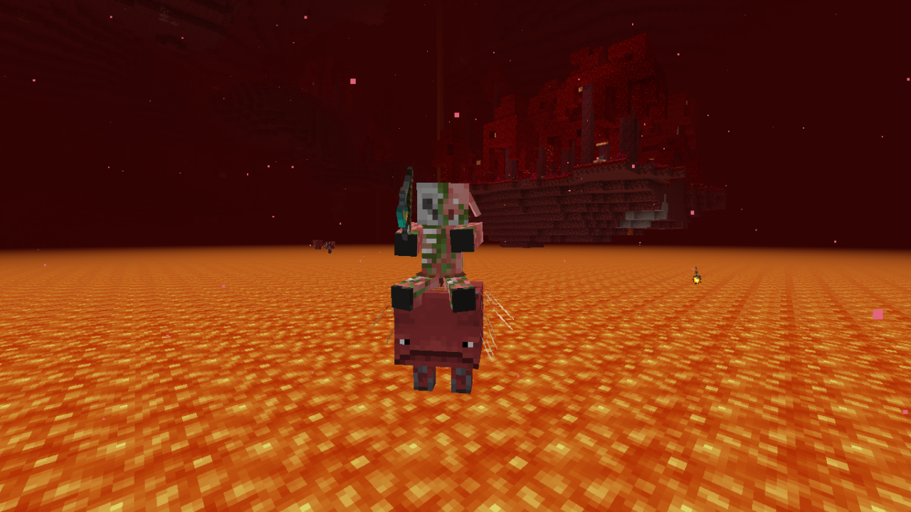 How To Ride A Strider in Minecraft - Player Assist | Game Guides ...