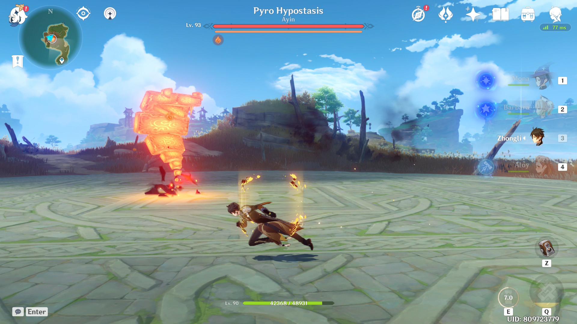 How to Defeat the Pyro Hypostasis in Genshin Impact - Player Assist ...