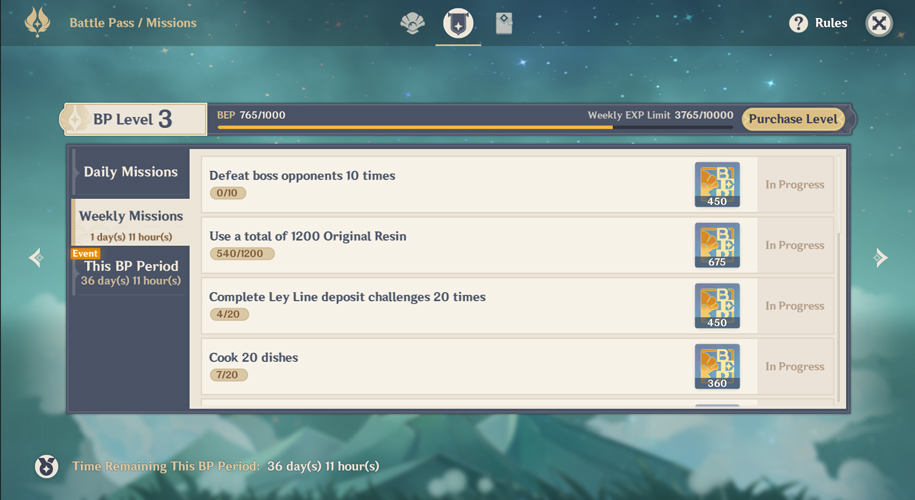 How to Complete the Battle Pass in Genshin Impact - Player Assist | Game Guides & Walkthroughs