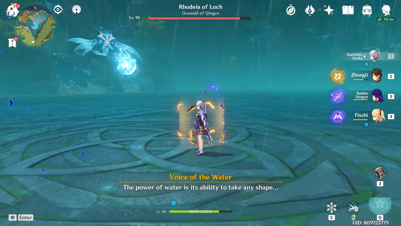 How to Defeat the Oceanid of Qingce in Genshin Impact - Player Assist ...