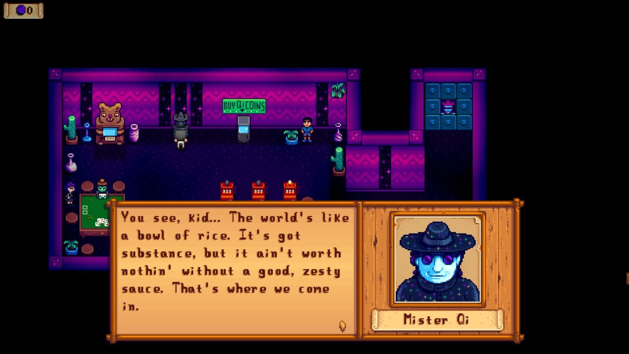 How to Complete the Mysterious Qi Quest in Stardew Valley - Player ...