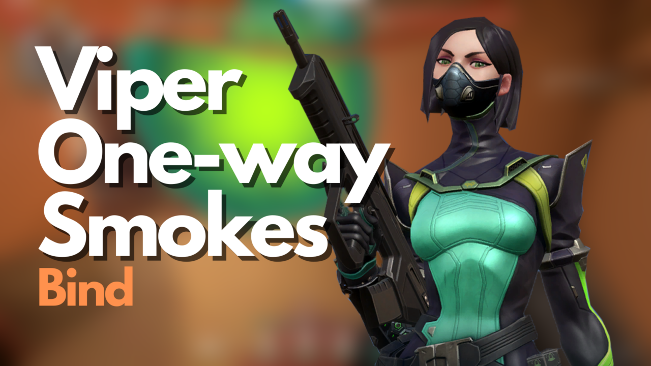 VALORANT: Viper One-way Smokes on Bind (Defending) - Player Assist ...