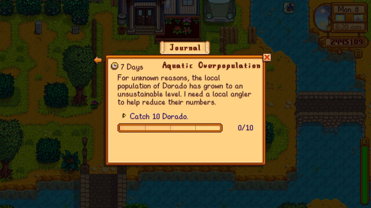 How to Complete the Aquatic Overpopulation Quest in Stardew Valley ...