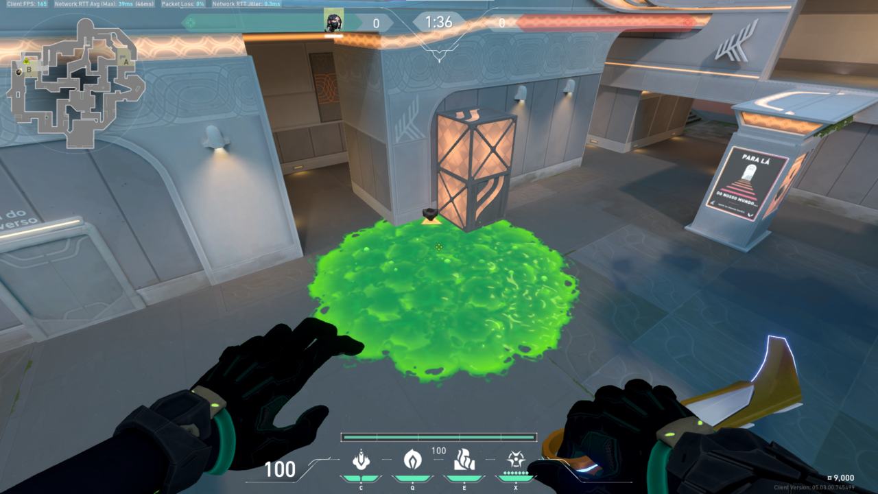 VALORANT: Viper Snake Bite Lineups on Pearl (Post-plant) - Player ...