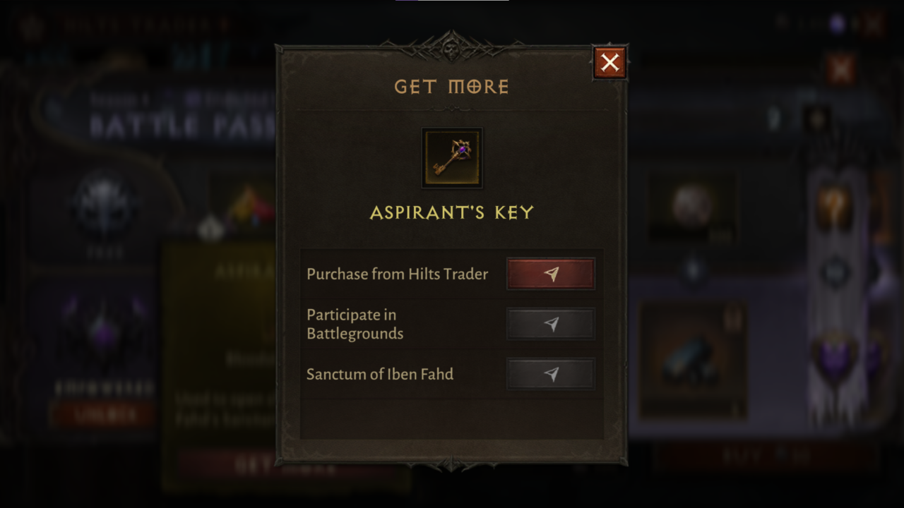 Diablo Immortal: Aspirant's Keys Guide - Player Assist | Game Guides ...