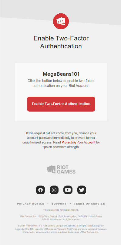 How To Enable Two Factor Authentication 2fa In Valorant