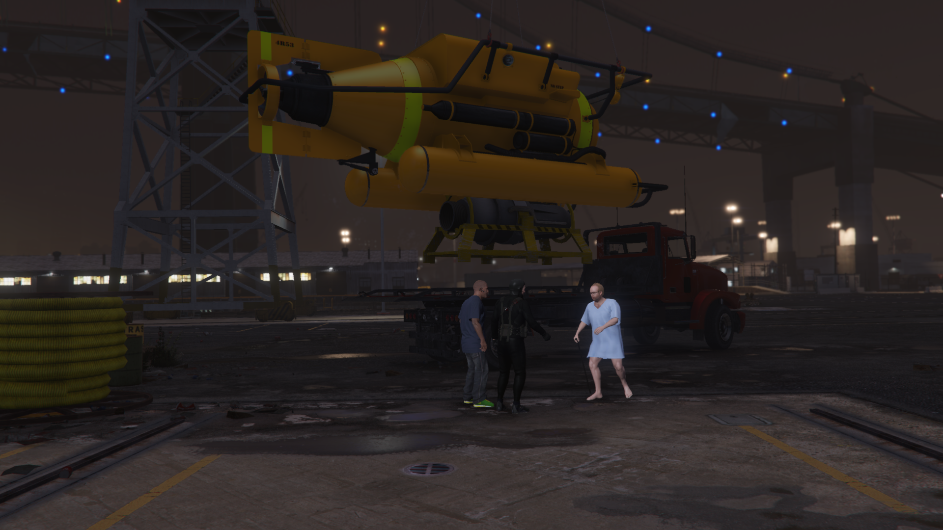 GTA 5: The Merryweather Heist Freighter Approach Mission Guide (Gold ...