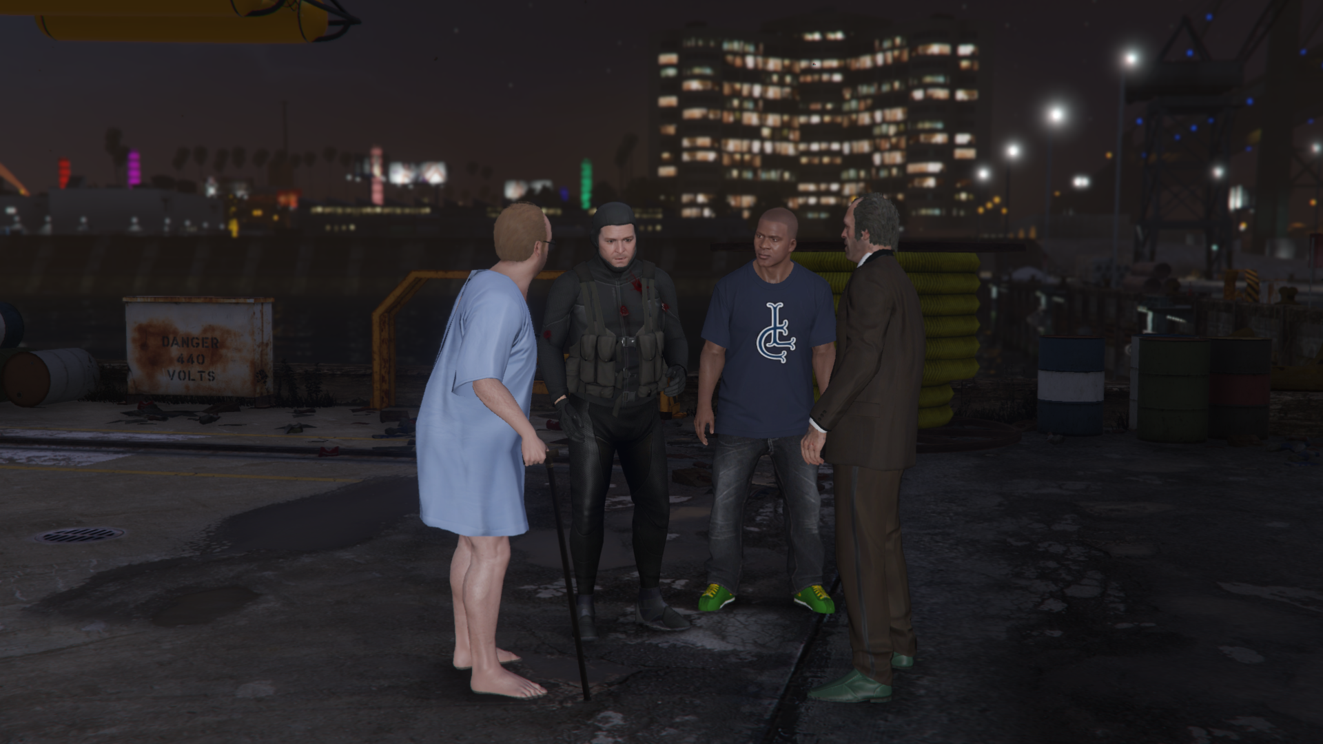 GTA 5: The Merryweather Heist Freighter Approach Mission Guide (Gold ...