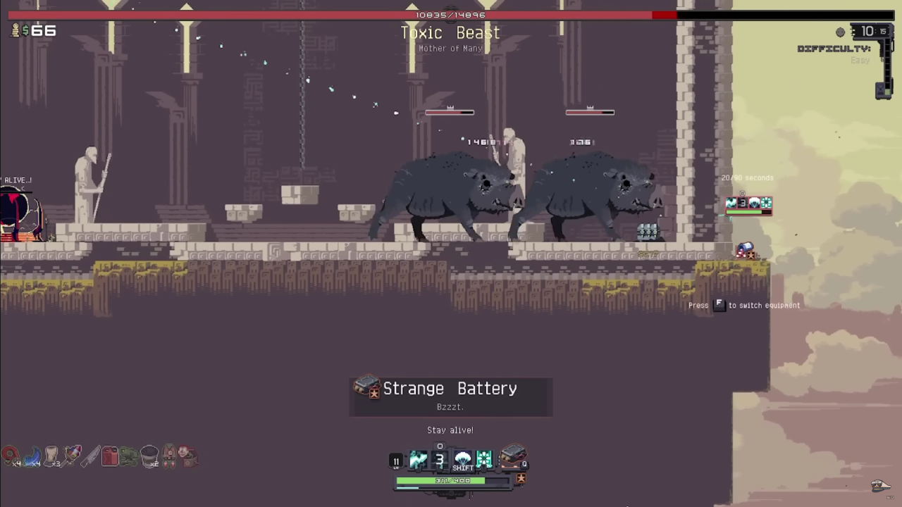 How to Use the Strange Battery in Risk of Rain Returns - Player Assist ...