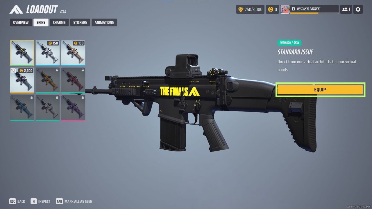 How To Equip Skins in The Finals - Player Assist | Game Guides ...