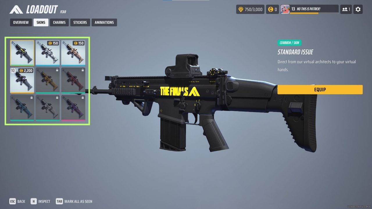 How To Equip Skins in The Finals - Player Assist | Game Guides ...